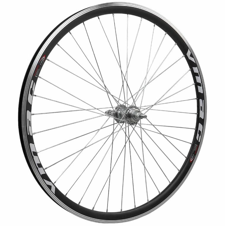 Обод 27,5" 2-х слойный (алюм.) задний в сборе с втулкой