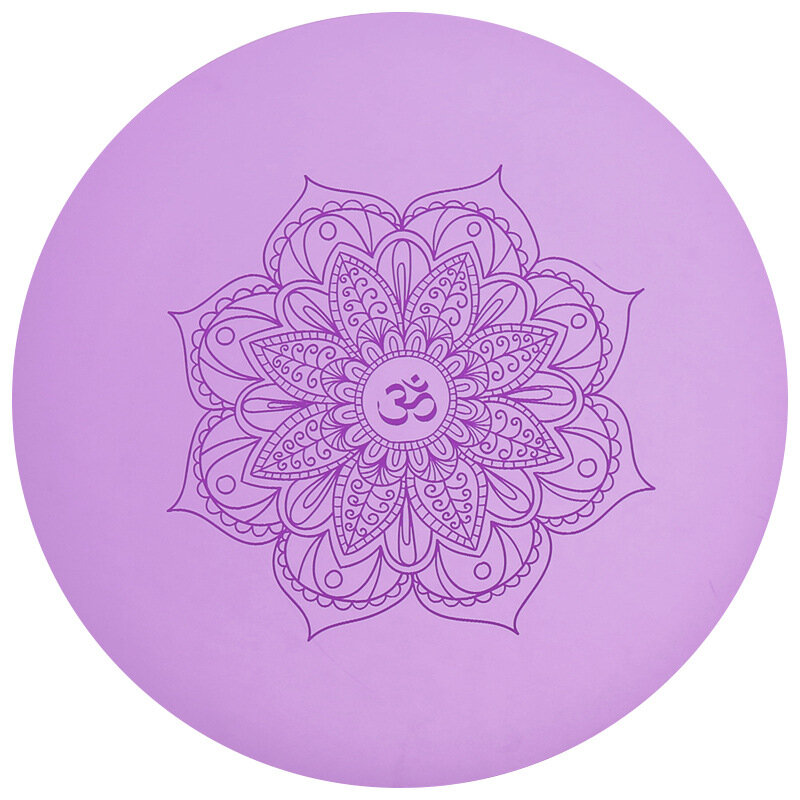 Скакалка Nagudi для йоги, медитации, фитнеса, резиновая, нескользящая, бесшумная, утолщенная, расширенная, круглая, коврик для медитации и йоги