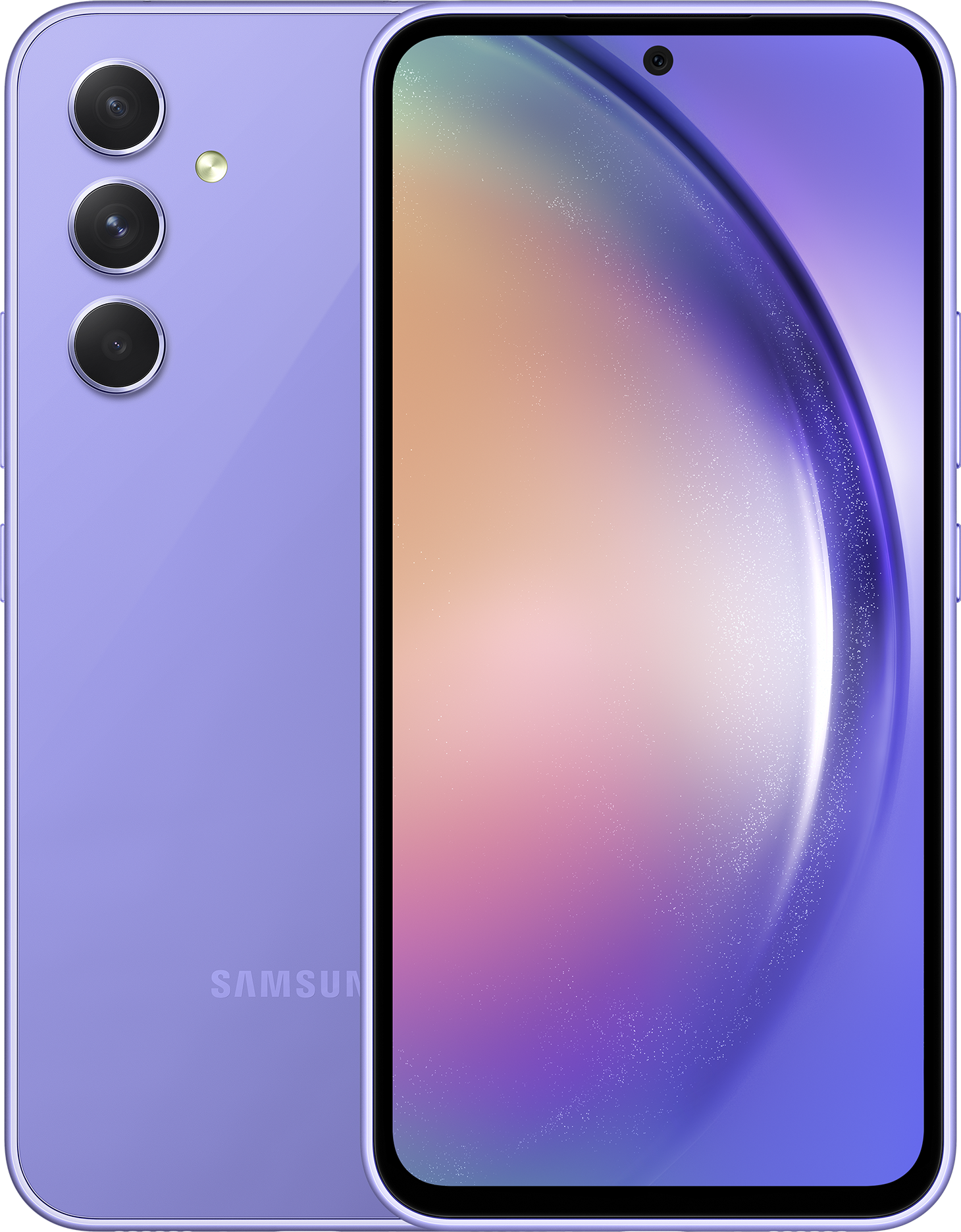 Смартфон Samsung Galaxy A54, 8/128 ГБ, 5G，nano SIM, NFC， лаванда
