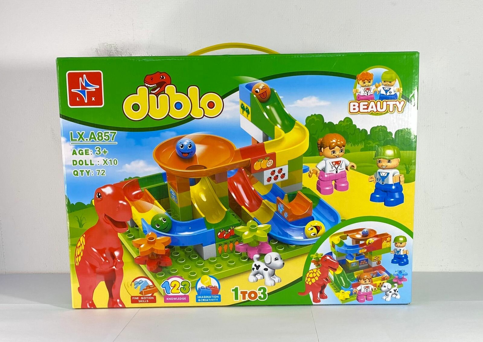 Конструктор Dublo детский Смешные шары