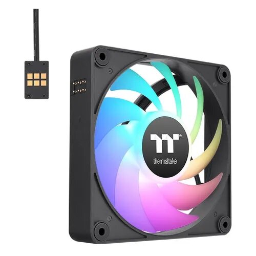 Вентилятор Thermaltake CT140 EX Sync Reverse ARGB 140х140x25 черный 4-pin (упак:3шт) (CL-F193-PL14S