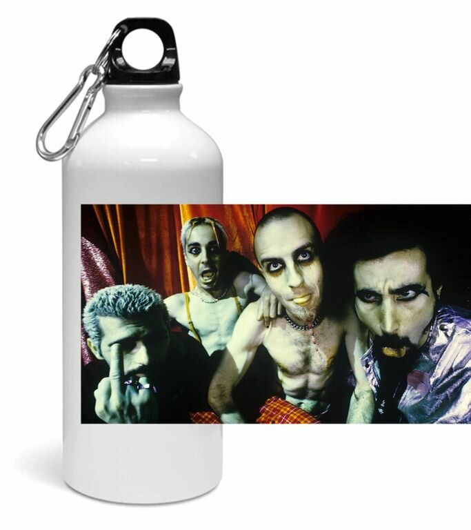 Спортивная бутылка спортивные бутылки System of a Down, Систем оф а Даун №4
