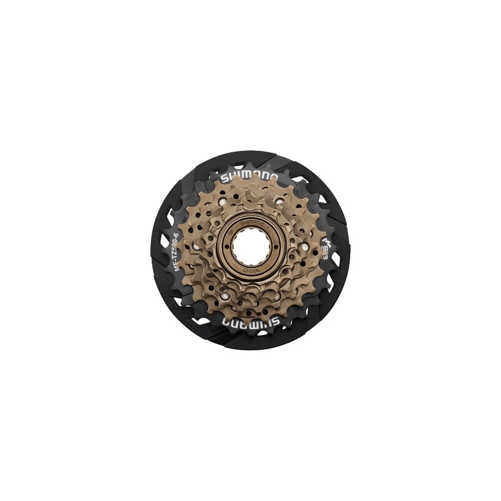 Трещотка Shimano TZ500 6 скоростей 14-28 с защитой без упаковки AMFTZ5006428CP