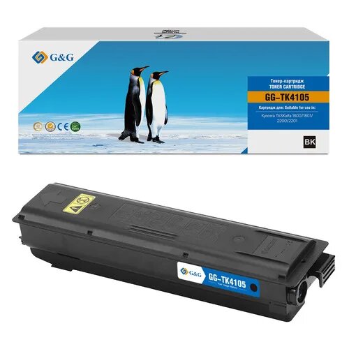Картридж G&G GG-TK4105, TK-4105, черный / GG-TK4105