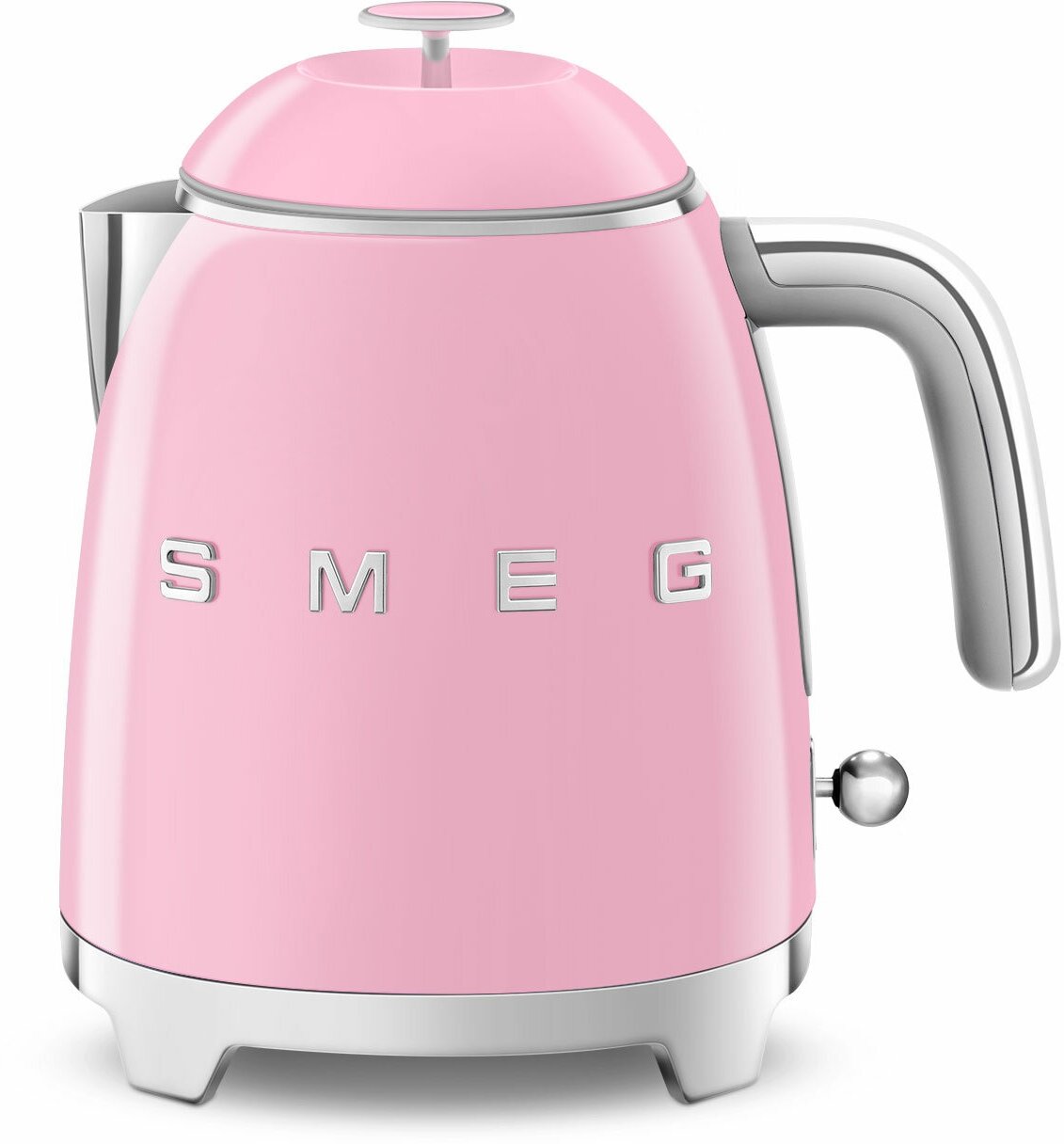 Чайник электрический Smeg KLF05PKEU, 0,8 л, 1400 Вт, розовый