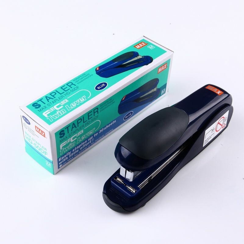 Степлер MAX HD-50DF, металлический корпус, многофункциональный, гвозди, до 30 листов