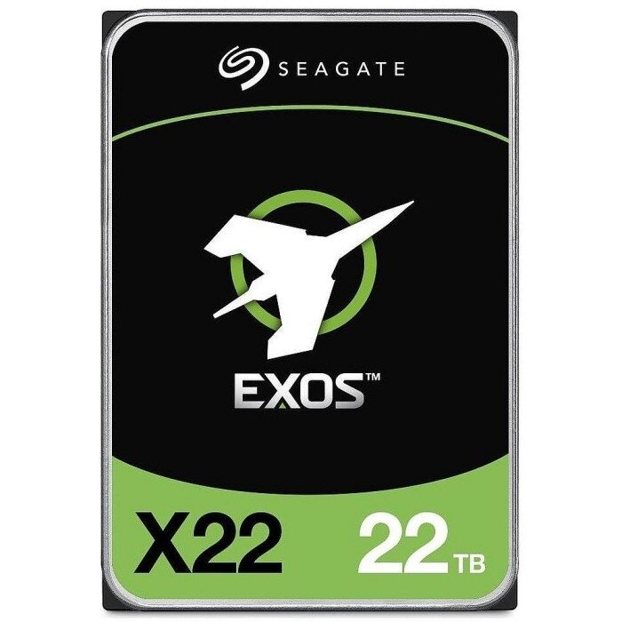 Жесткий диск 22TB Seagate Exos X22 (ST22000NM000E) SAS 12Gb/s, 7200 rpm, 512mb buffer, 3.5"