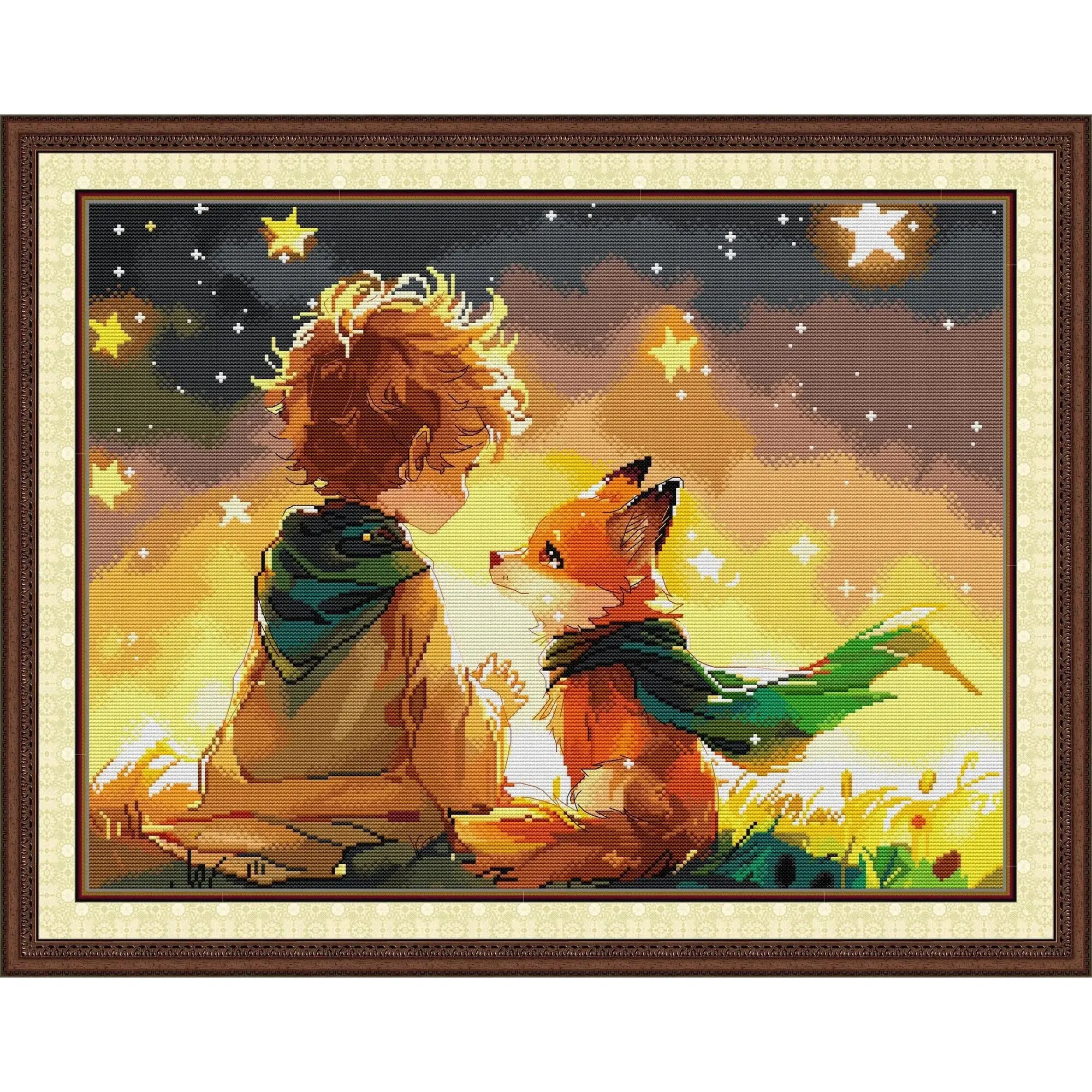 Набор для вышивки крестом Joy Sunday Легкий узор 14CT Printed Cloth