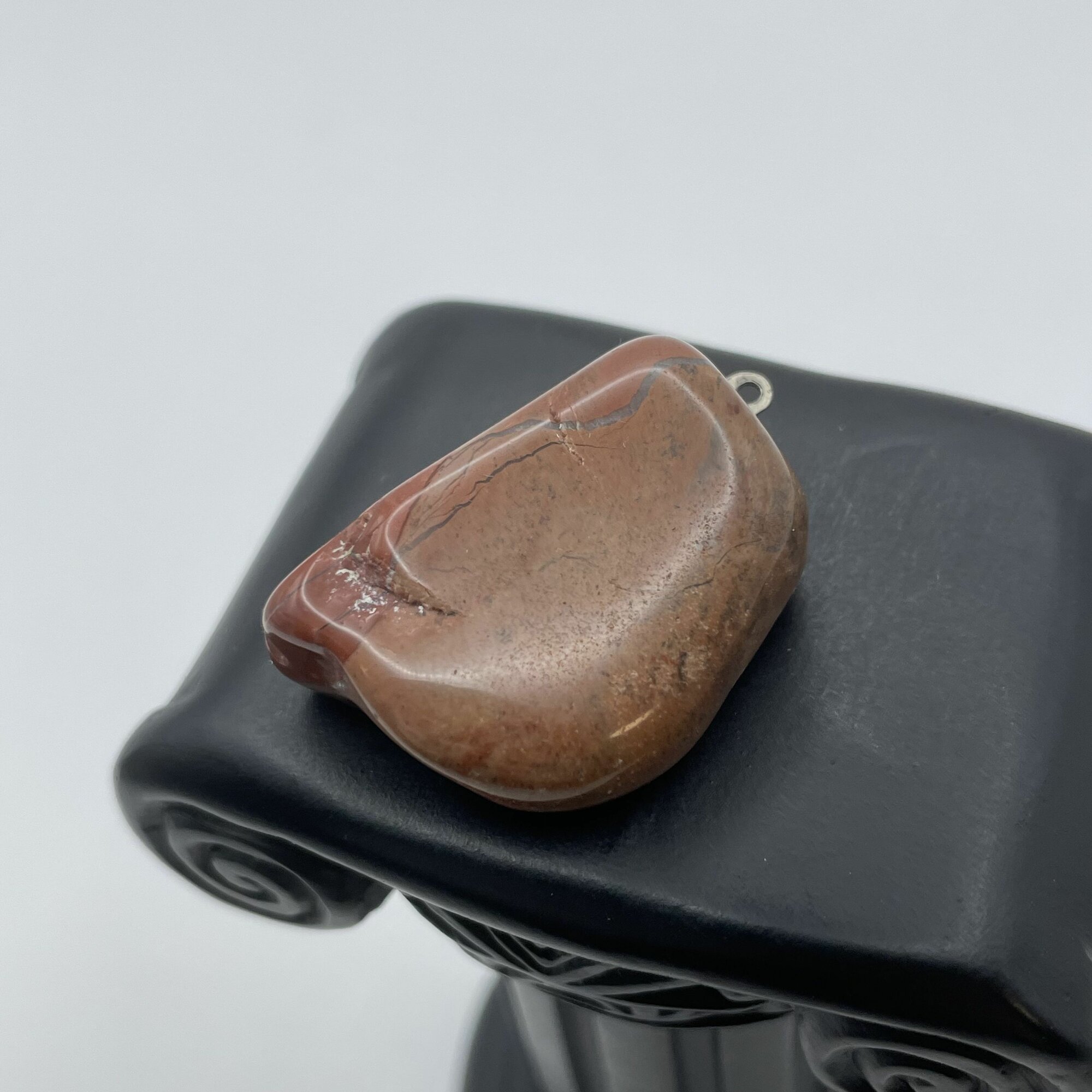 Советский винтажный кулон подвеска, яшма, сделано в СССР