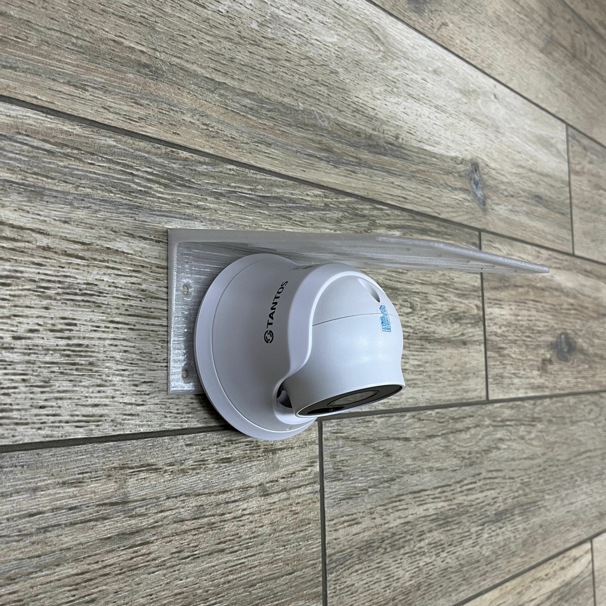 Защитный козырек для камеры 3D-печать видеонаблюдения HIKVISION HIWATCH DAHUA плоский (Прозрачный) защита камеры от дождя, льда, снега