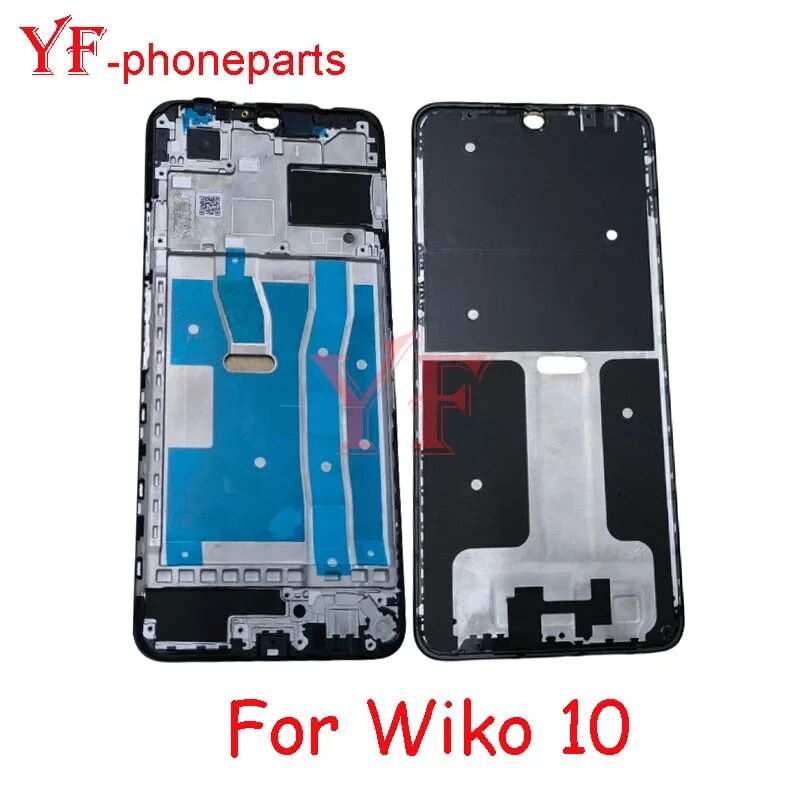 Средняя рамка лучшего качества для Wiko 10, передняя рамка ЖК-дисплея, запасные части для ремонта лицевой панели