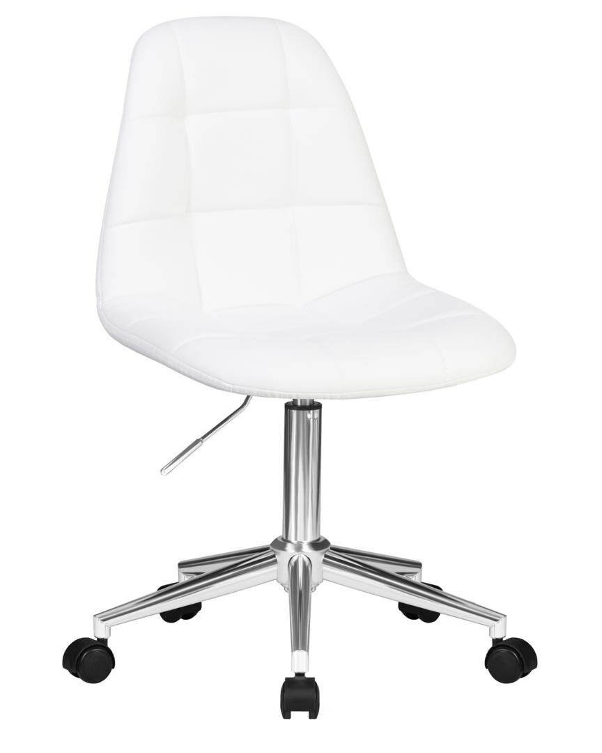 Офисное кресло DOBRIN Офисное кресло для персонала DOBRIN MONTY, белый арт. LM-9800_CH-M_EL-white