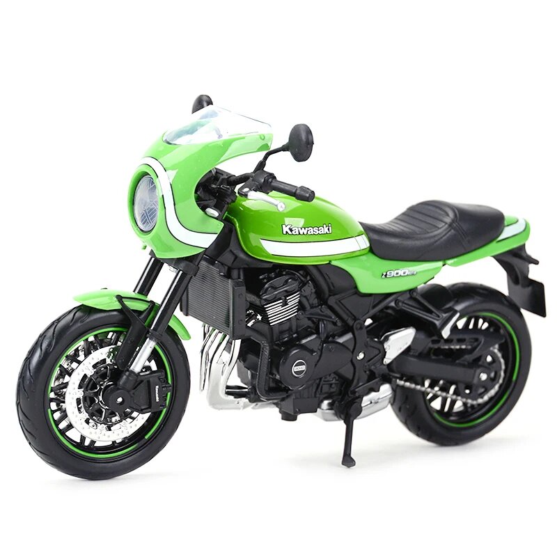 Maisto Kawasaki Z900RS Cafe, мотоцикл 1:12, зеленый