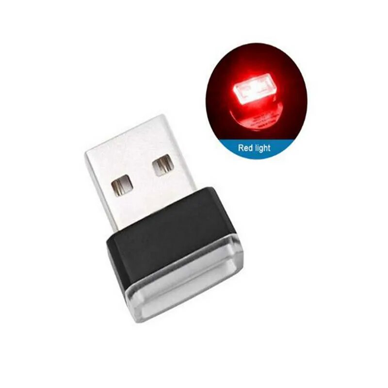 USB ночник Red для авто