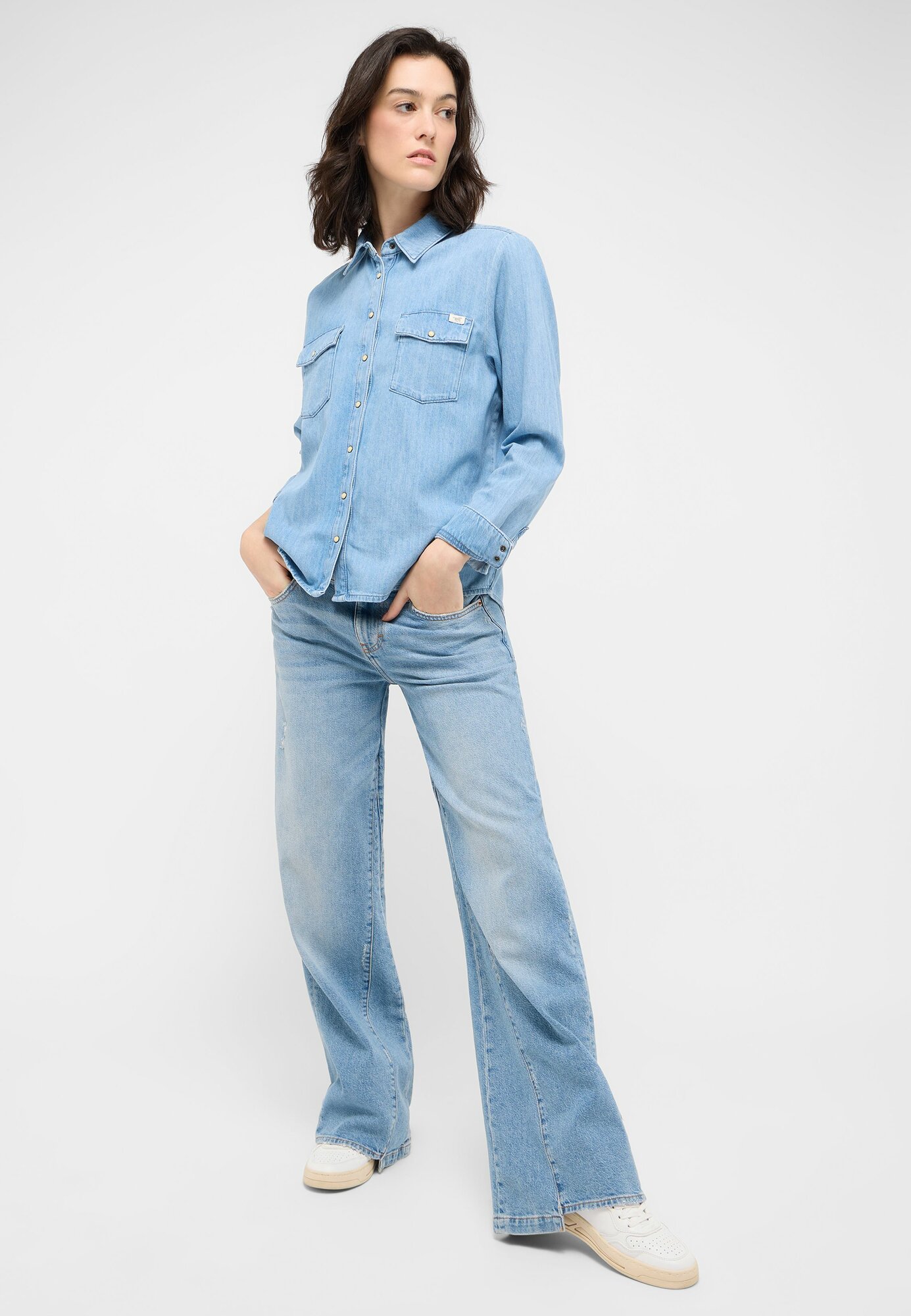 Джинсы широкие Medley Wide Leg 