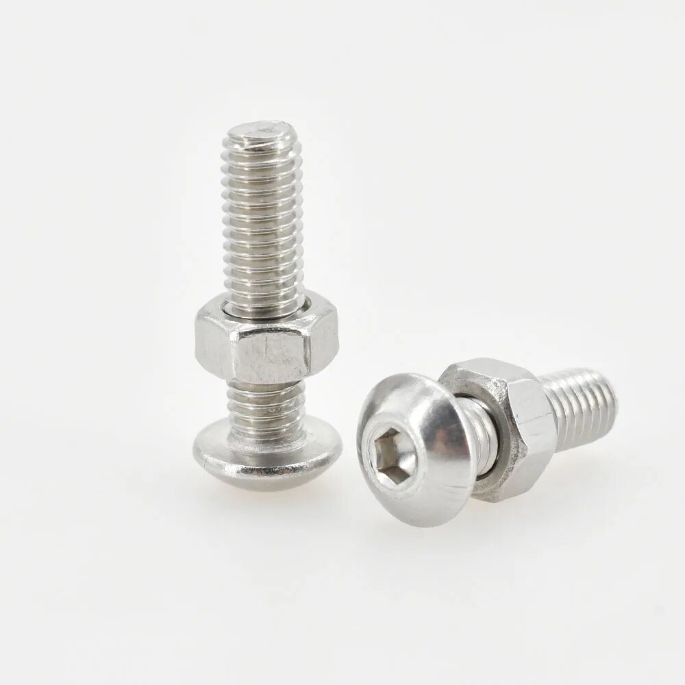 Набор гаек Chap Codie М2 М2.5 М3 М4 М5 М6 из нержавеющей стали M2.5, 16mm (15Pcs)