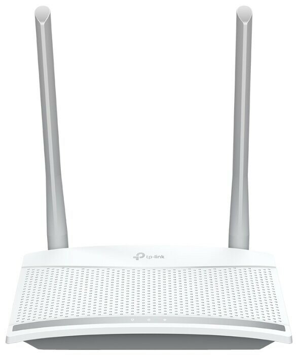 TP-LINK TL-WR820N, Wi-Fi Роутер, 300Mbps, 2.4GHz, 802.11n/g/b, 2-port Switch, 2 несъёмные антенны 5 dBi