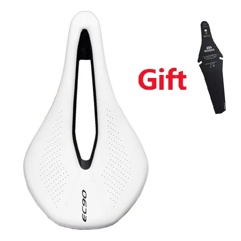 Седло EC90 для горных и шоссейных велосипедов Белый, white 143mm