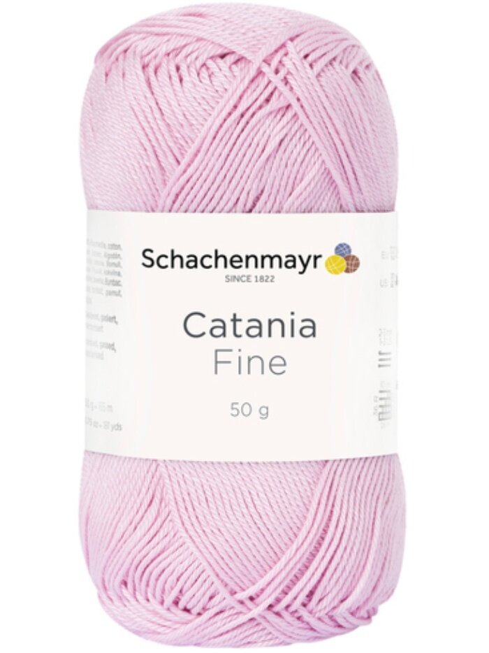 Catania Fine /Катания Файн/ пряжа Schachenmayr Originals, MEZ, 9807300 (01010, *, rose (роза), розовый)