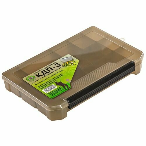 Коробка рыболовная Три Кита Box КДП-3 (дымка) 27x19x4,5см.