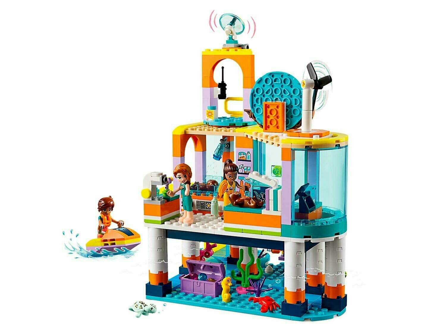 Конструктор пластиковый LEGO Friends Морской спасательный центр 376 деталей 41736