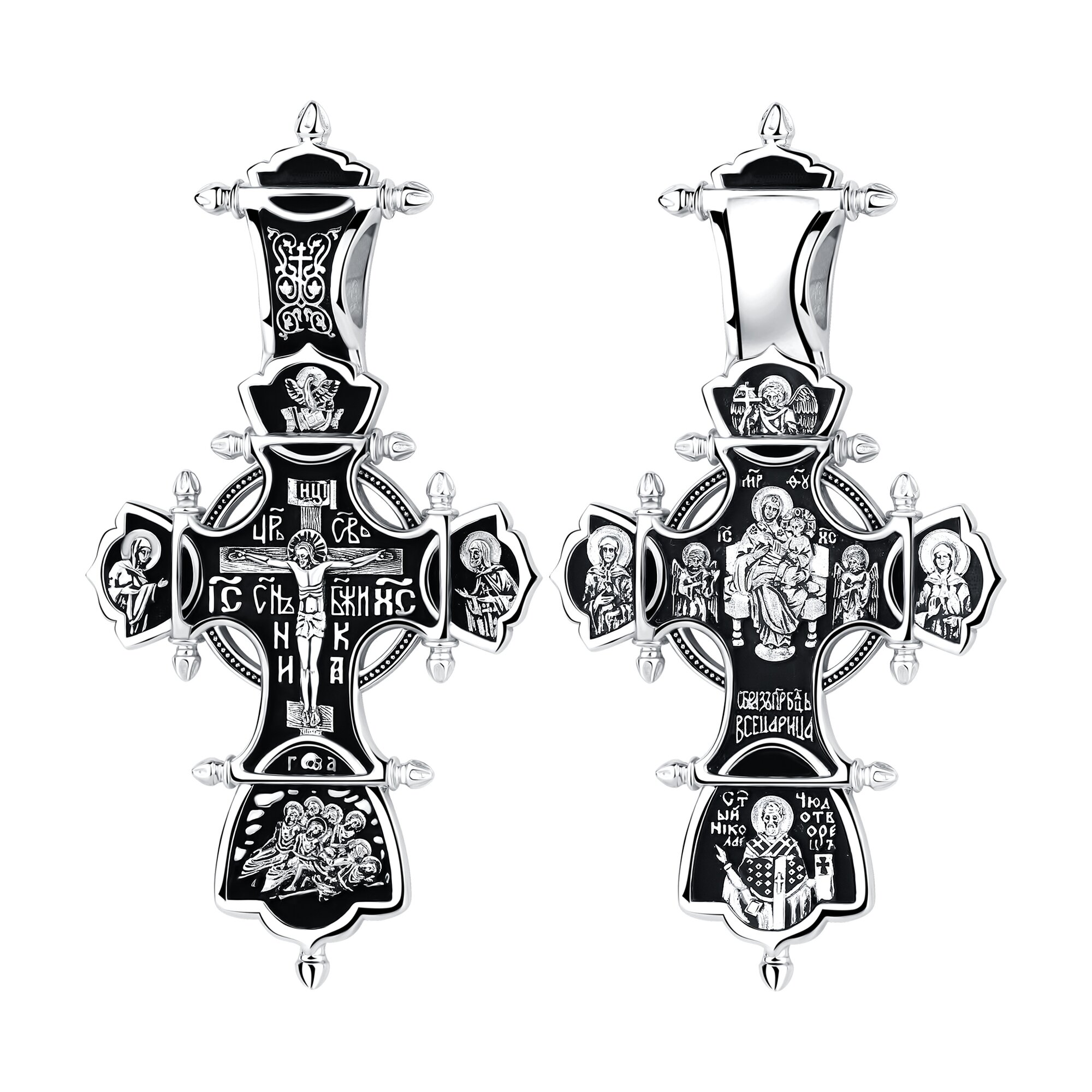 Подвеска, серебро, 925 проба, родирование