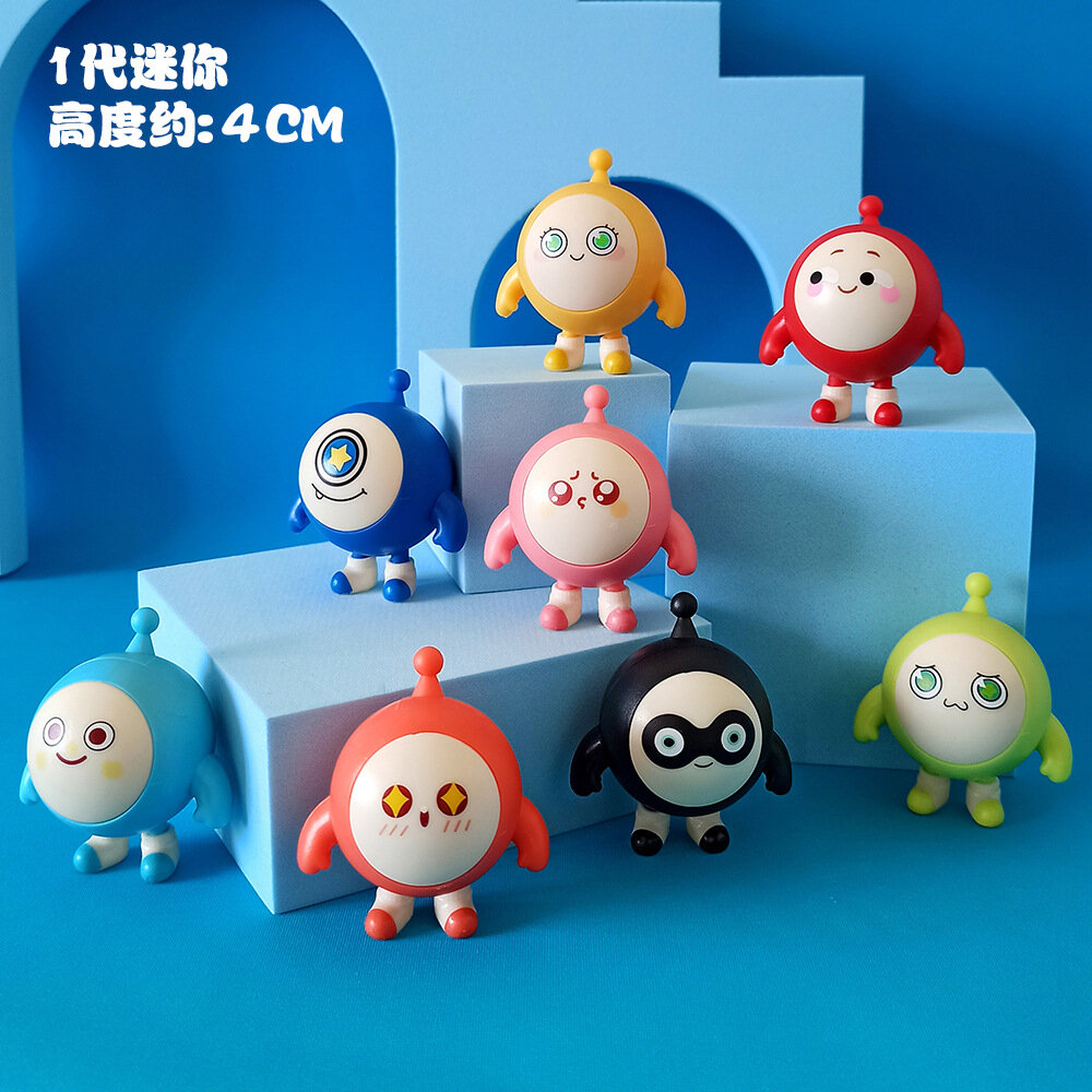 1 игрушечная фигурка Eggman Party Blind Box (маленький Эггман первого поколения)