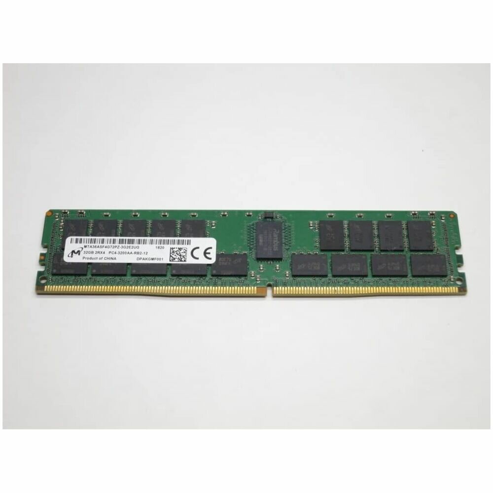 Модуль памяти Micron 32GB DDR4 3200 MT/s CL22 2Rx4 ECC Registered DIMM (8GBit) 288pin