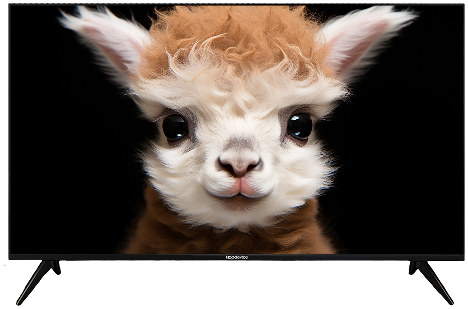 Телевизор Topdevice TDTV50ES13U_BK, 50 дюймов, 4K HDR, смарт ТВ, YаOS, черный