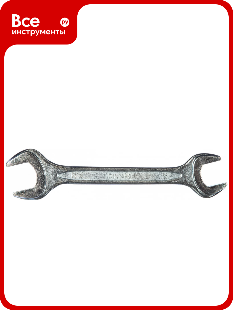 Ключ (гаечный, рожковый, кованый, оцинкованный) 24х27мм Biber 90613 тов-093055