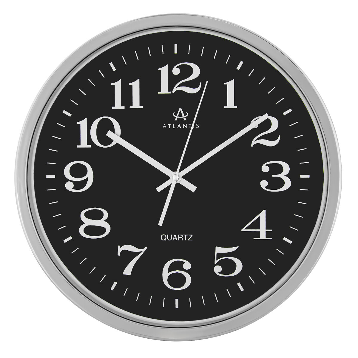 Часы настенные Atlantis D614A5-B silver