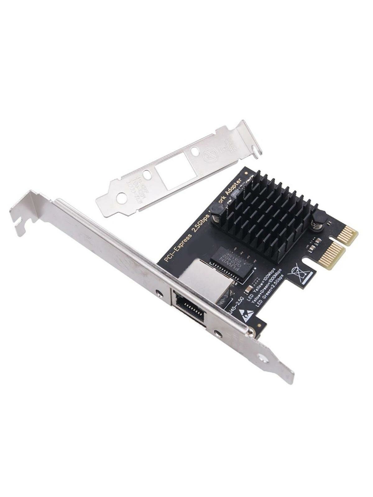 PCIE to 2.5Gbps Ethernet Adapter Card 1/2/4 Rj45 Port Easy Networking Expansion Fast