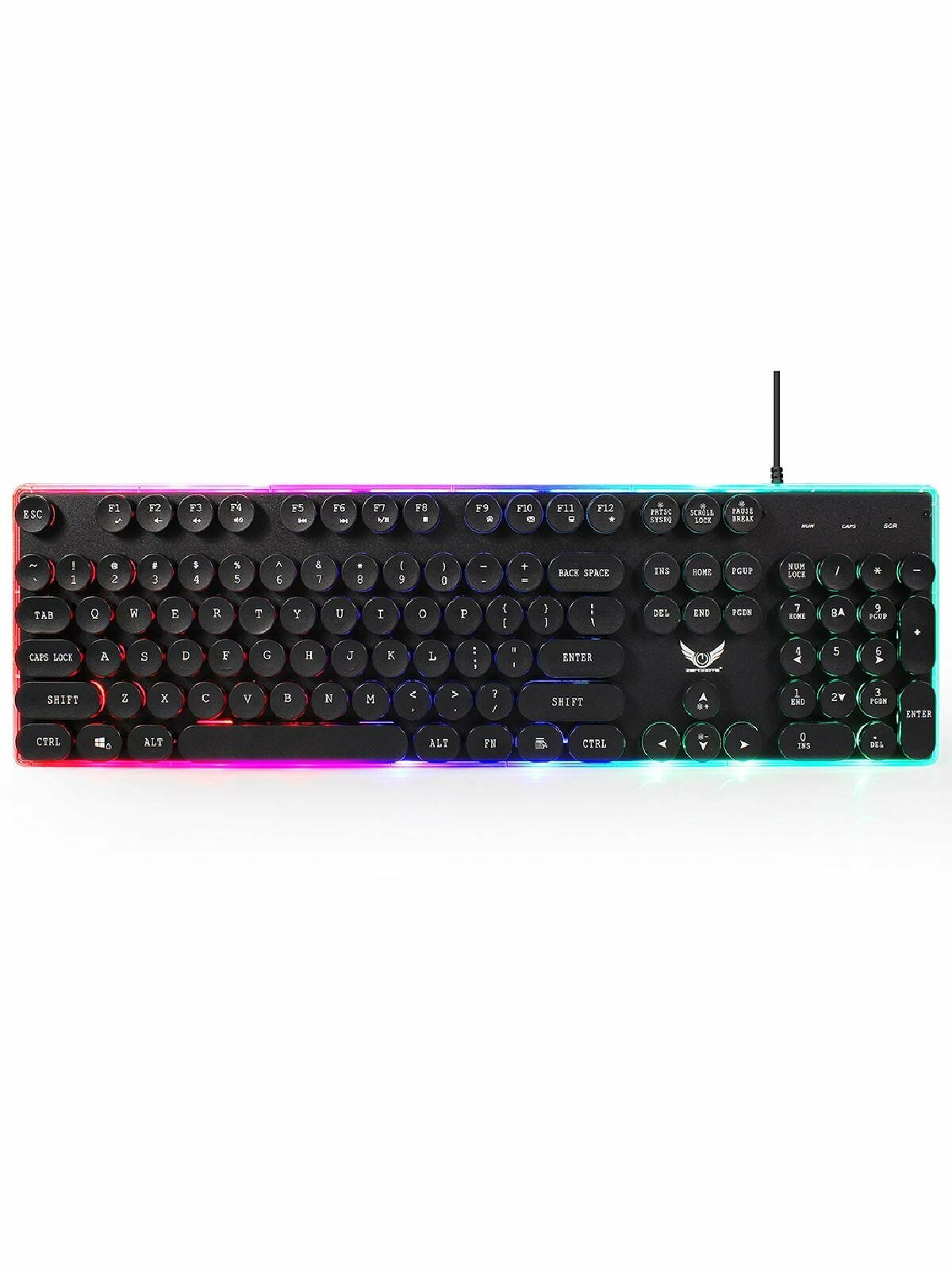 Gaming Keyboard USB Backlit Wired Keyboard for Game Laptop PC Computer Games