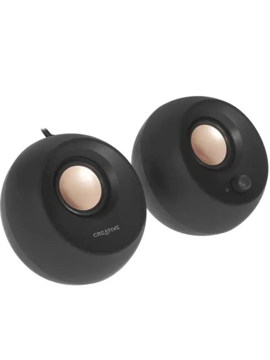 Колонки Pebble V3 MF1700 51MF1700AA000 черный - 2.0, 4 Вт