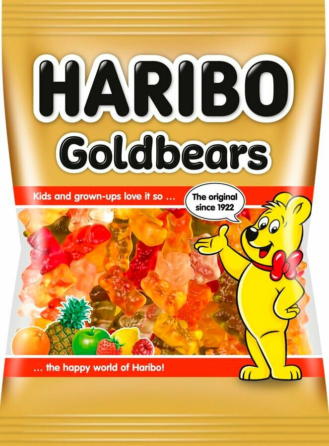 Мармелад жевательный HARIBO Золотые Мишки, 80г
