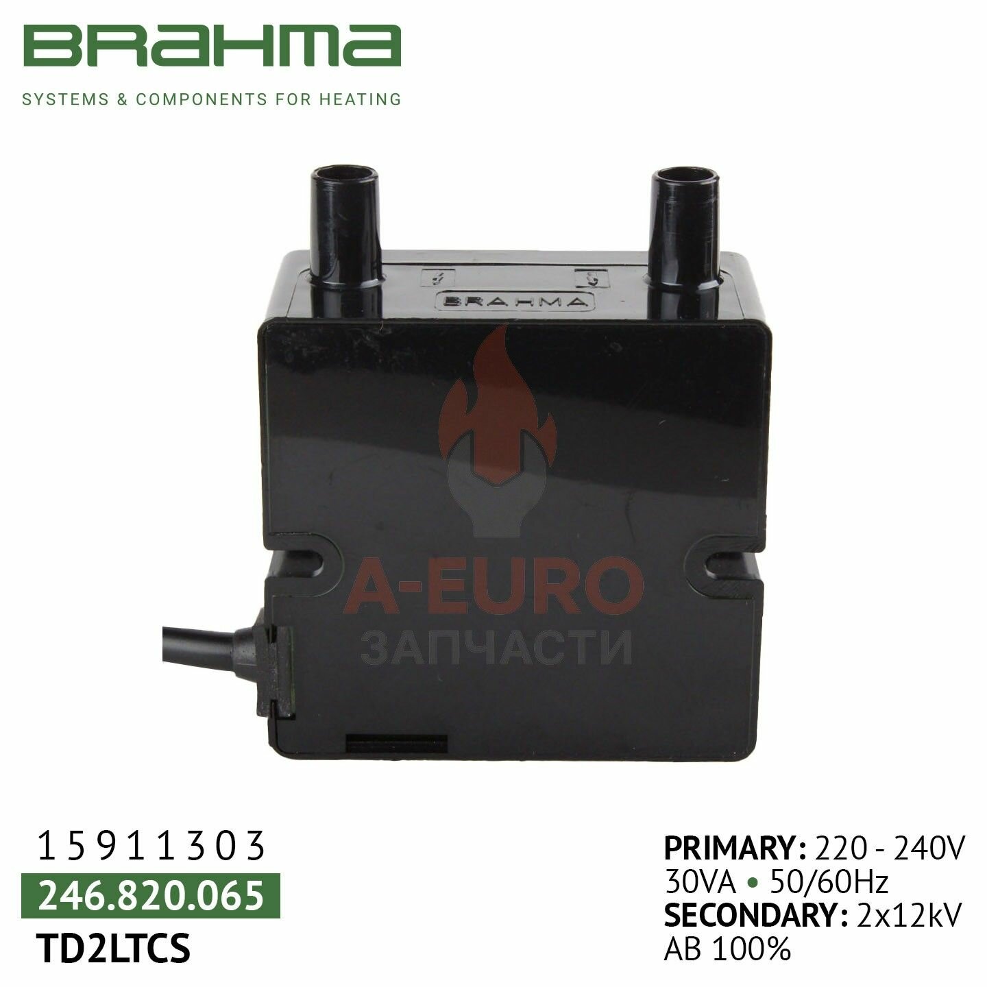 Трансформатор Brahma TD2LTCS, 15911303 — фото 1
