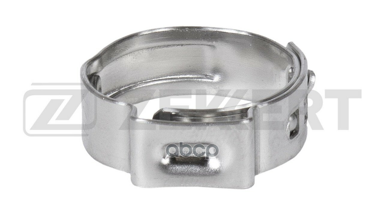 Хомут ушковый 14 5-17 8 мм (нерж. сталь) Zekkert арт. be-5046