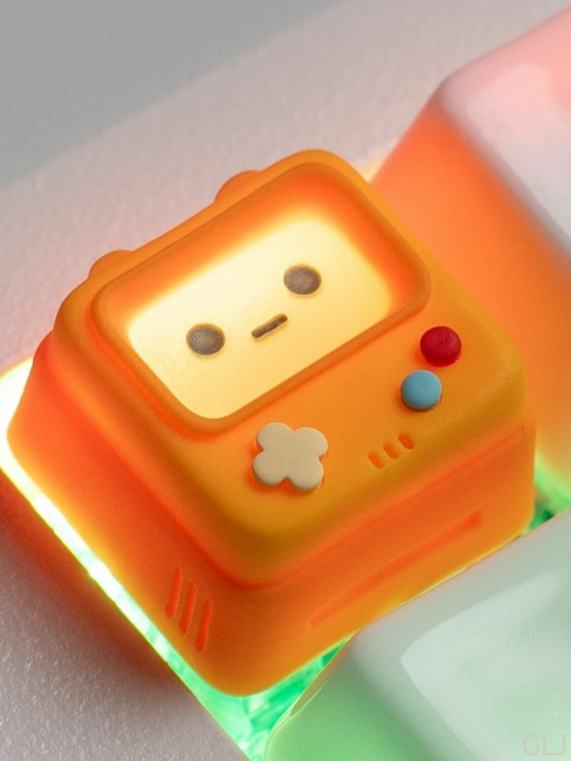 Ретро кейкап ESC смола подсветка MX