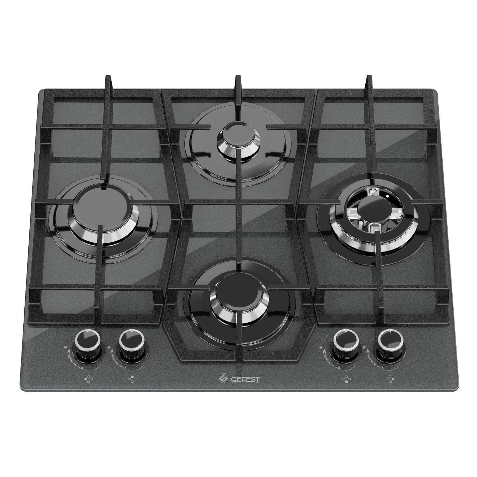 Варочная панель газовая GEFEST ПВГ 2231-10 К56, графит