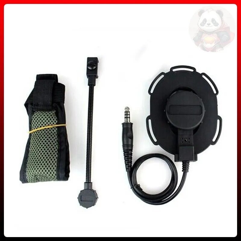 Тактическая гарнитура Z Bowman Elite II для раций Kenwood (TK3107, TK3207, TK480, TK 278) с микрофоном на штанге — фото 1