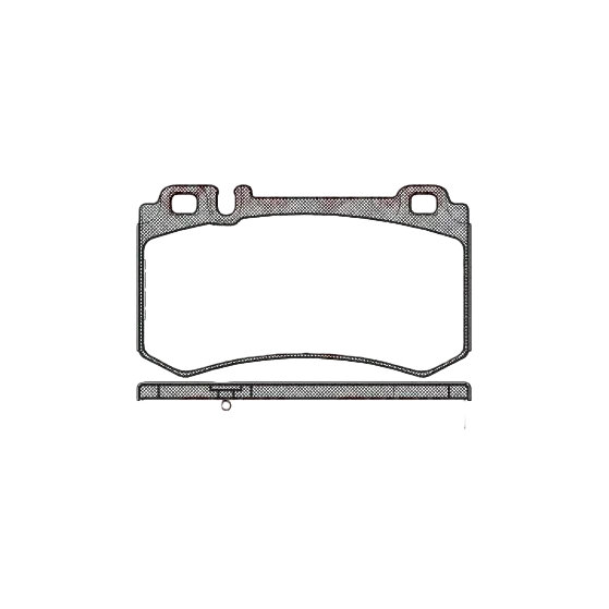 Колодки тормозные задние REMSA 0993.00 Mercedes C215 Cl55Amg, Cl63Amg, Cl65Amg 9, 01->