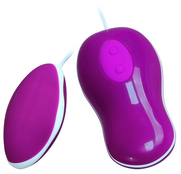 Виброяйцо Baile Avery, с выносным пультом, силикон, 30 режимов, телесное