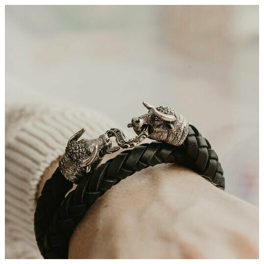 Плетеный браслет, металл