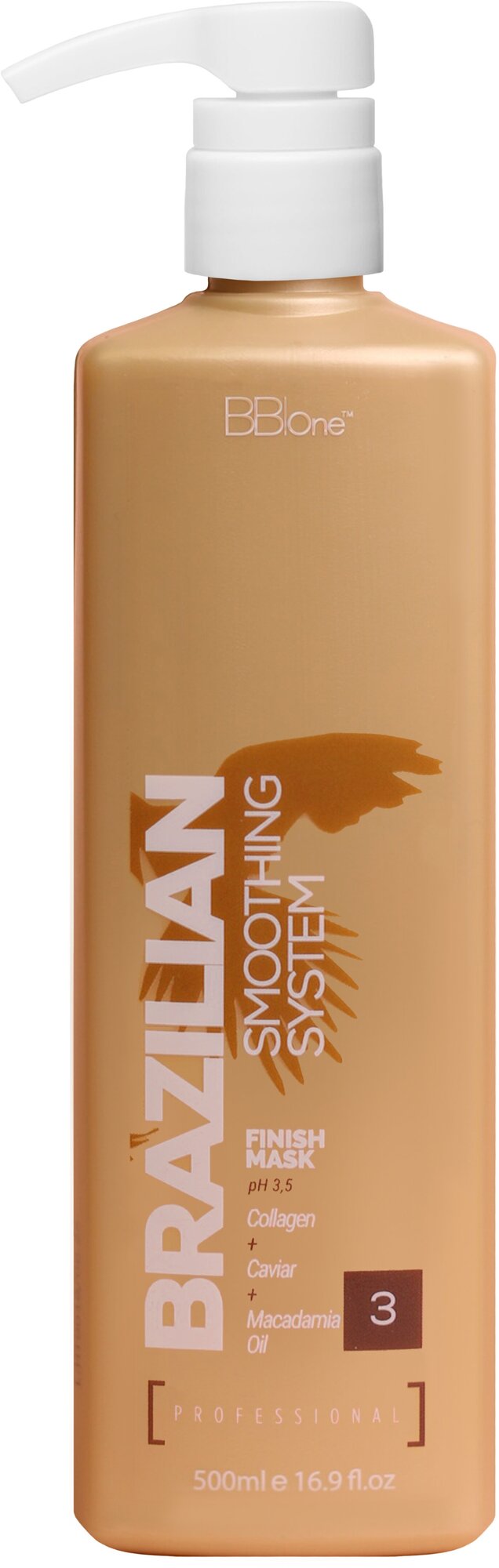Завершающая маска Brazilian Smoothing System Finish Mask 500 мл