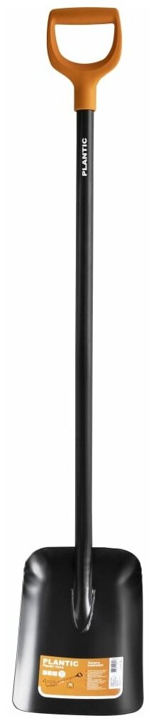 Совковая лопата Plantic Terra 11007-01, для работы песком подготовленной почвой другими сыпучими