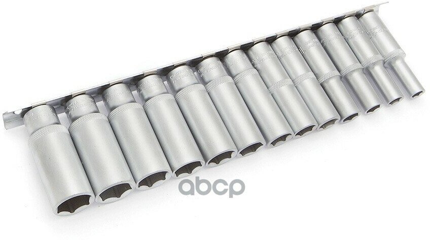 Набор головок 6-гр. удлиненных 3/8 13шт.(7 8 9 10 11 12 13 14 15 16 17 18 19 мм) Дело Техники арт. 610313