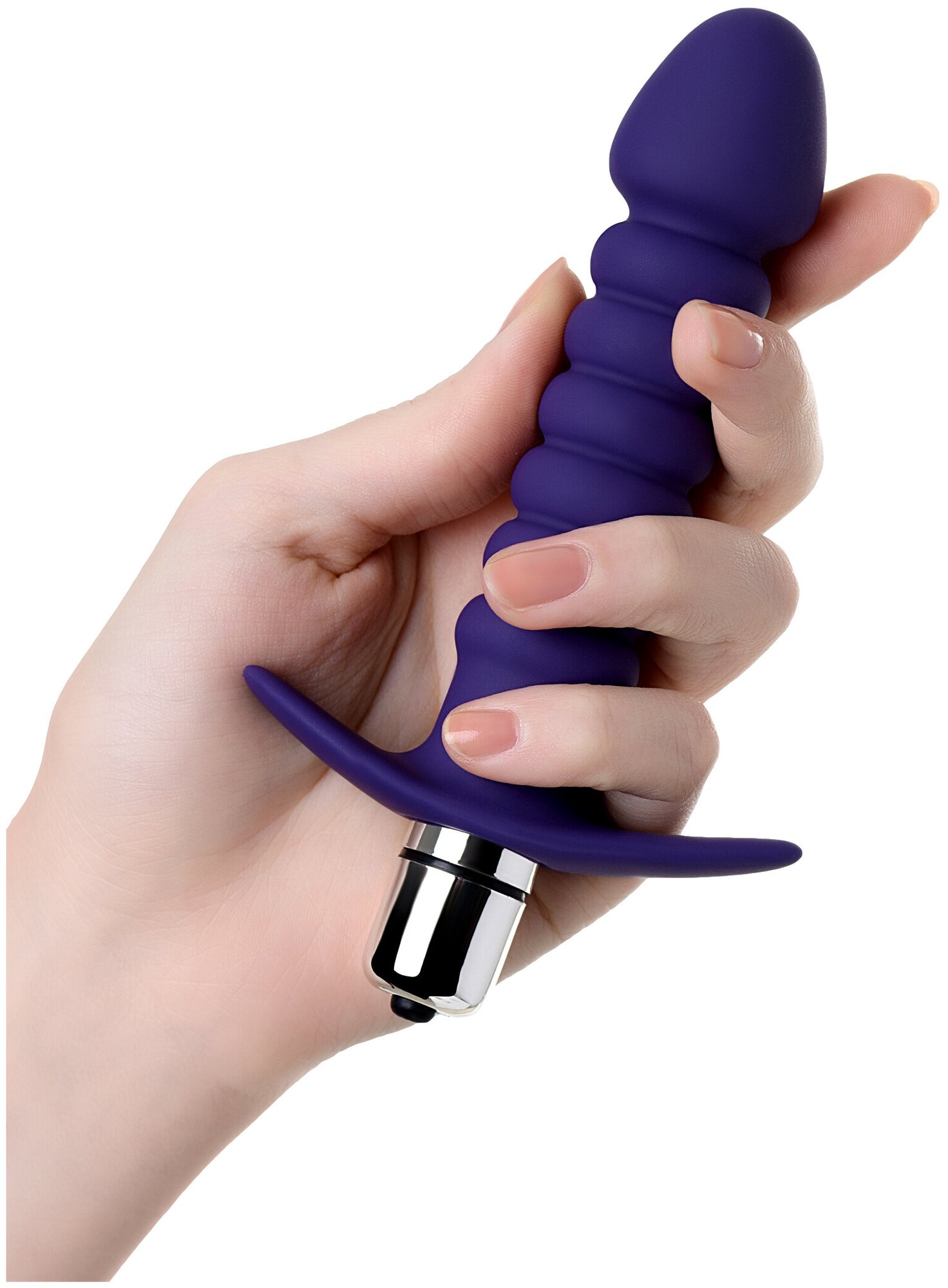 Вибратор ToDo Condal, анальный, силикон, влагостойкий, фиолетовый, длина 14см