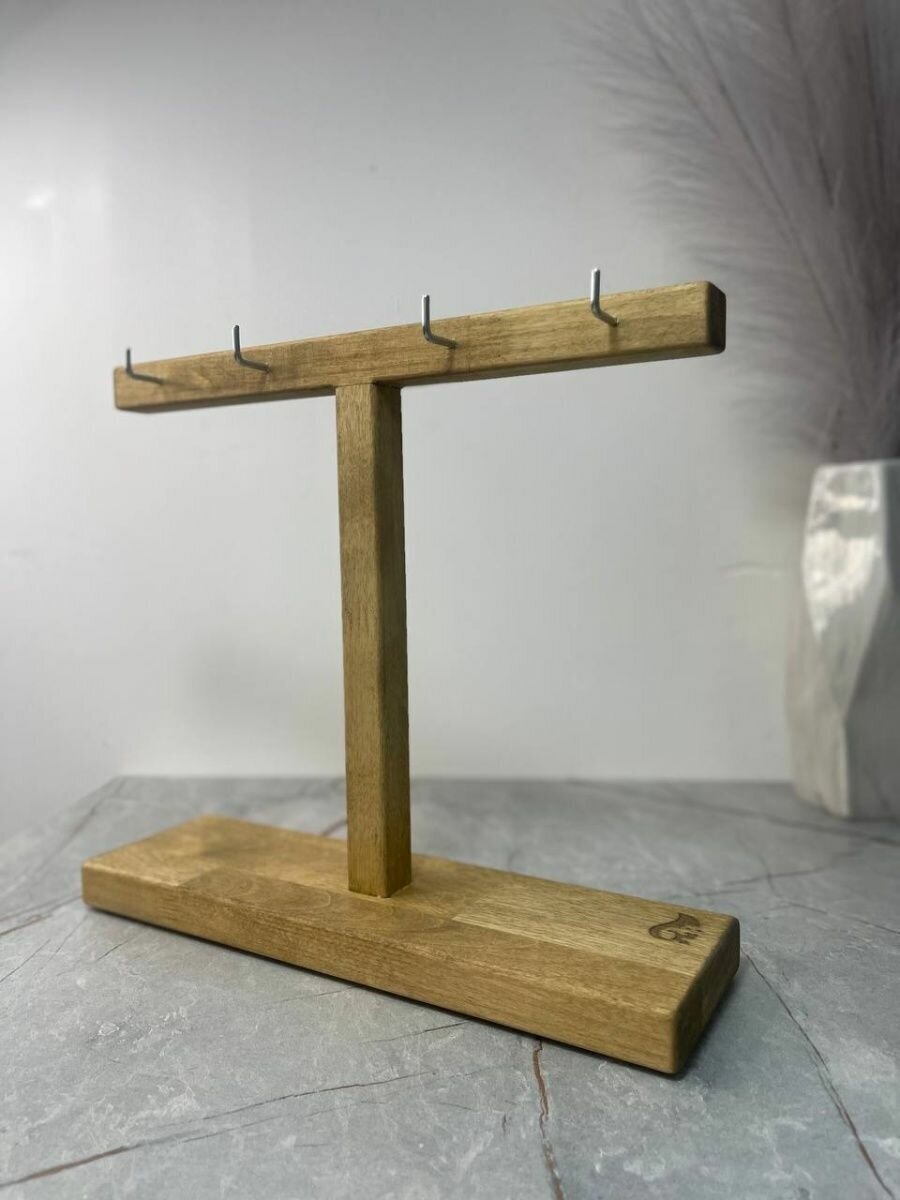 Подставка для типс деревянная Belochka