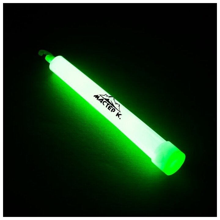 Химический источник света 15см, зеленый, 7882067