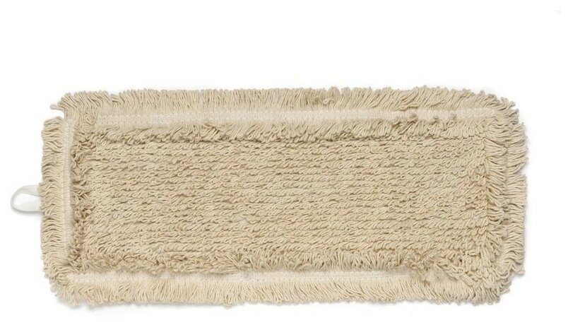 Насадка МОП плоская пробивная хлопок 50x15 см бежевая 568828